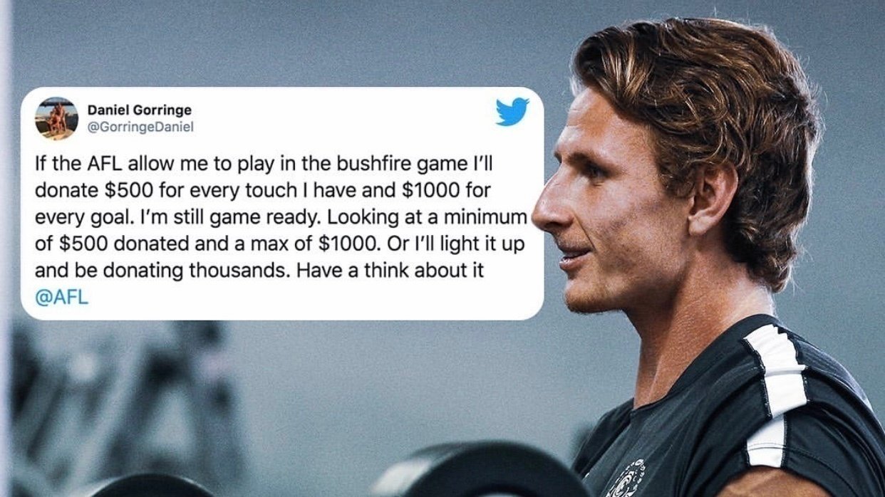 Petition · Get Daniel Gorringe In the Vics vs Allstars Game ...
