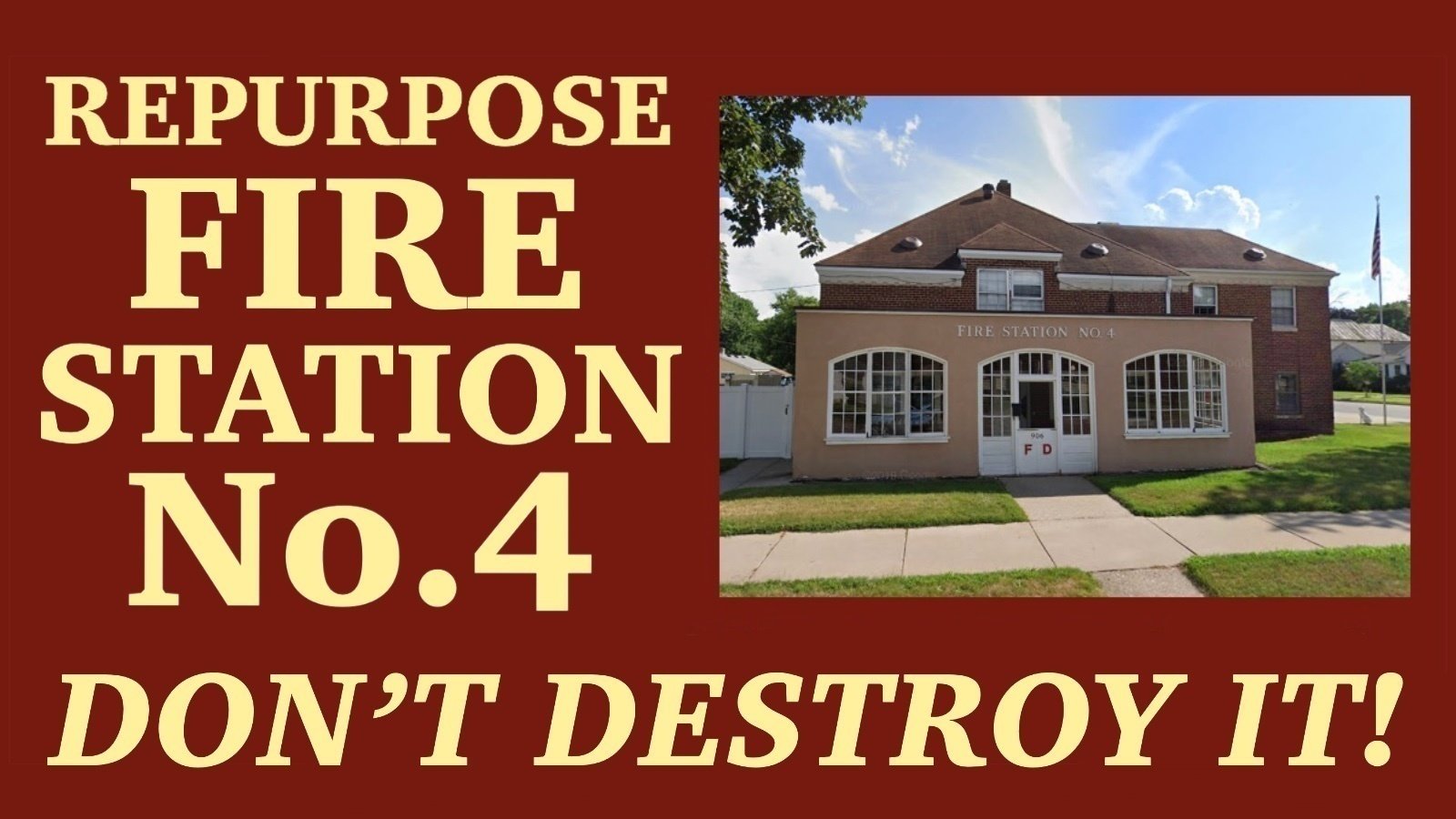 Petition · Repurpose Fire Station No. 4 - United States · Change.org