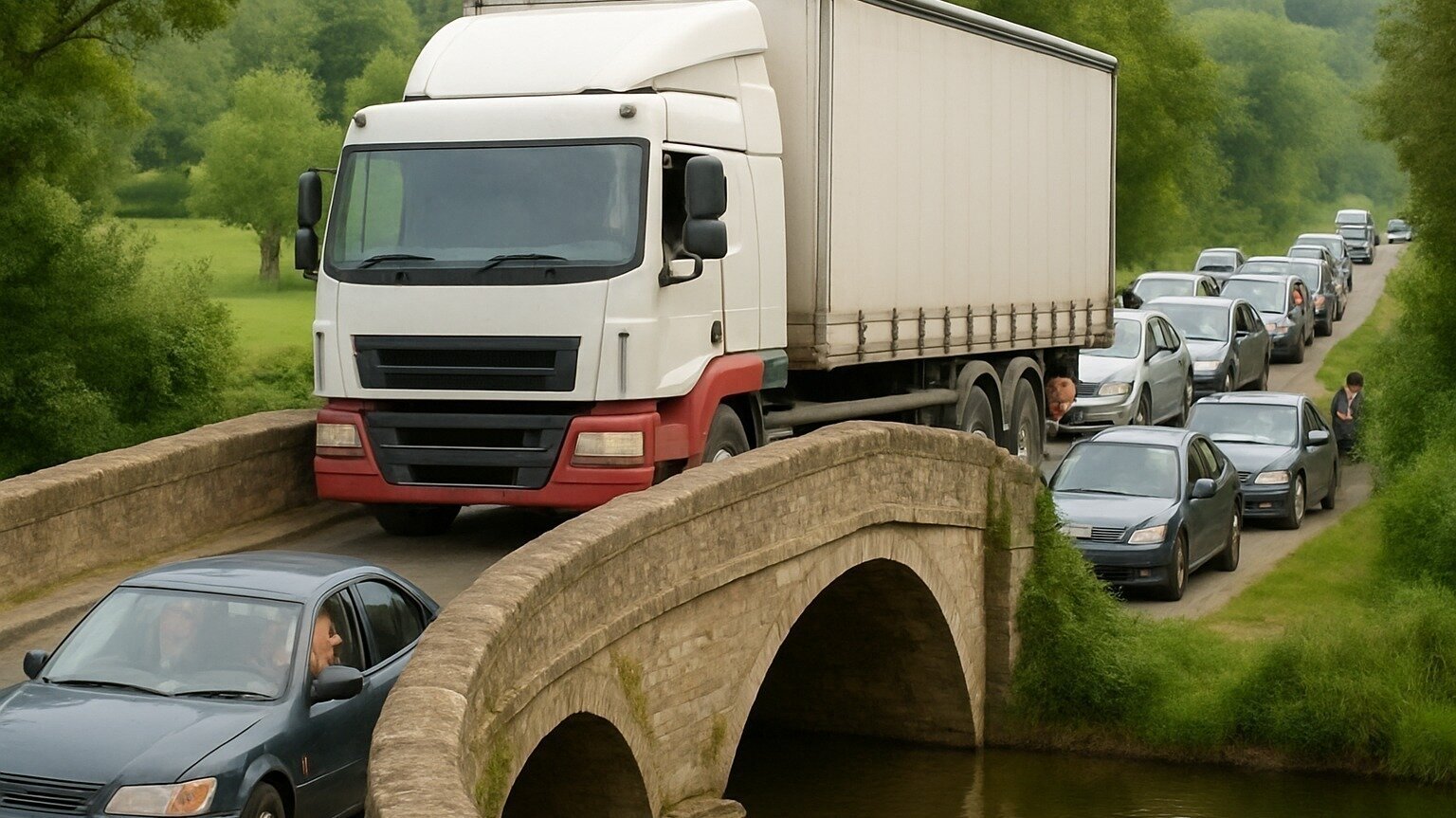 Petition · Ban Artic Lorries from Bickleigh Bridge - Tiverton, United ...