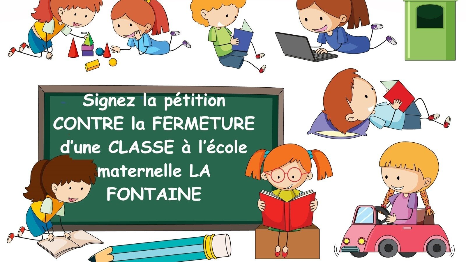 Pétition · Pétition pour dire NON à la FERMETURE d'une classe à LA ...