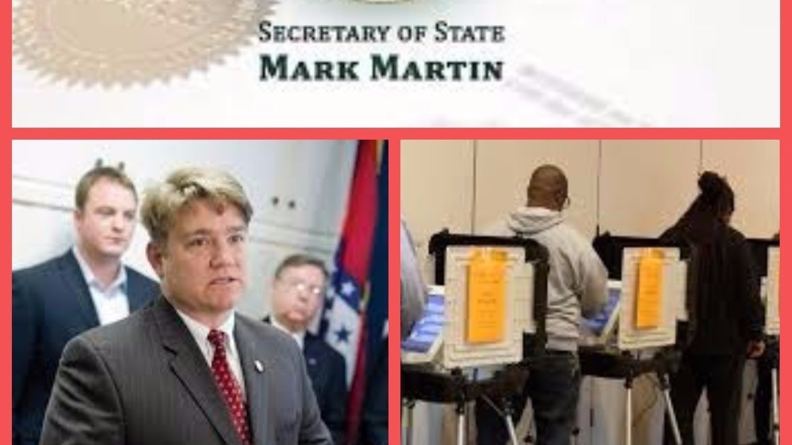 Petition · Secretary of State Mark Martin Broke Our Trust. - United ...