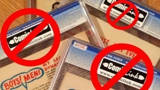 Petition · ComicLink: Stop affixing logo stickers to comic book slabs ...