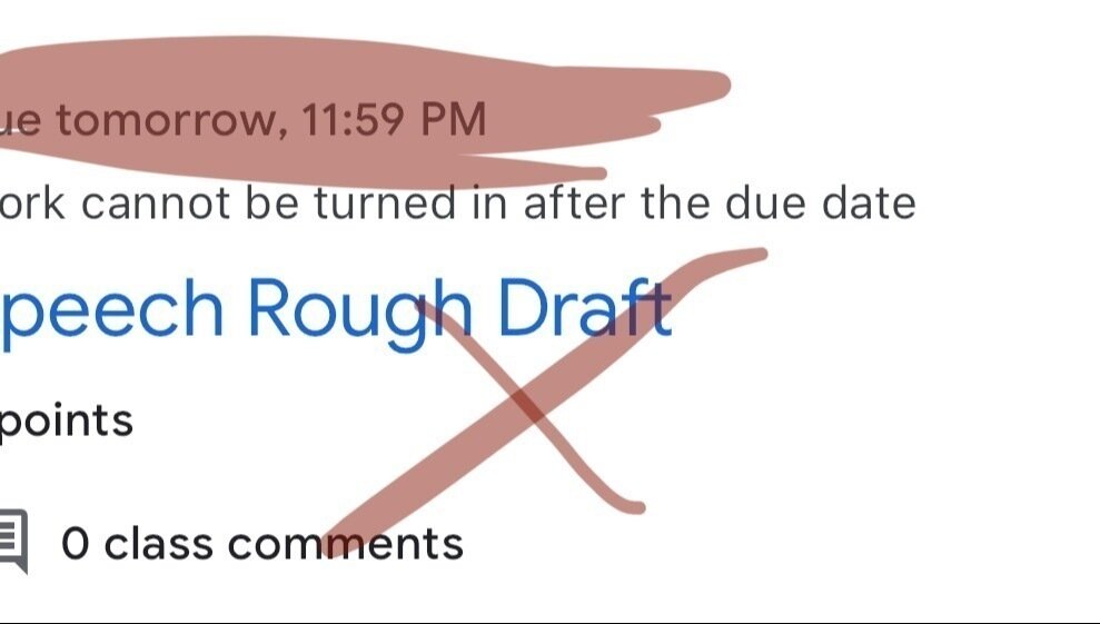 Petition · Make the Speech Rough Draft due Friday - Los Angeles, United ...