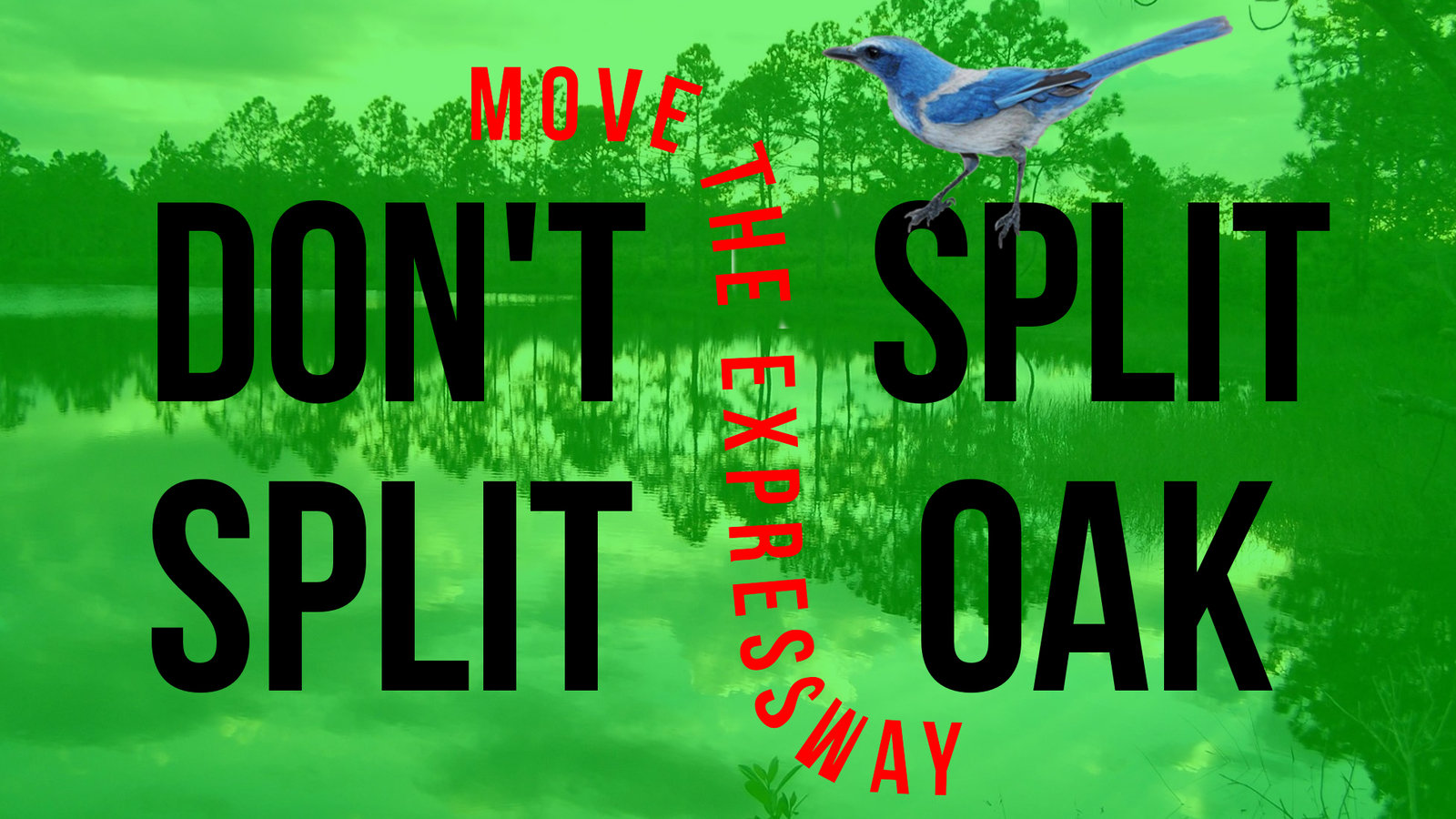 Petition · Do not allow an expressway through Split Oak Forest ...