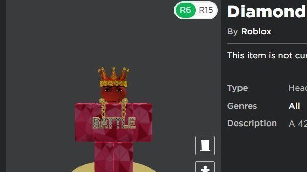 Petition · Bring Back Diamond Head On Roblox - United States · Change.org