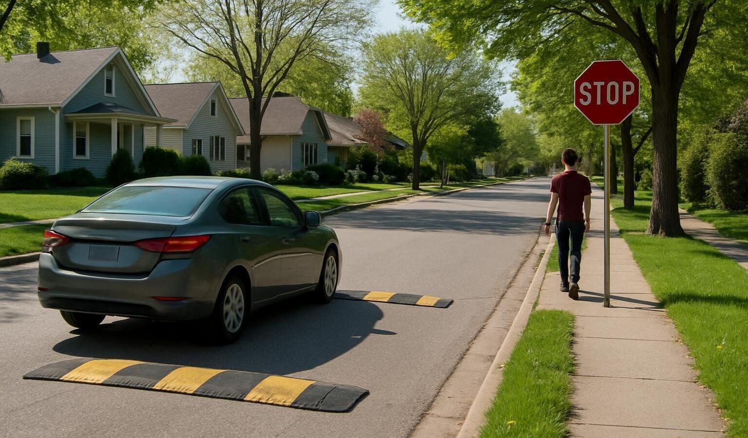Petition · Install speed bumps and stop signs for pedestrian safety ...