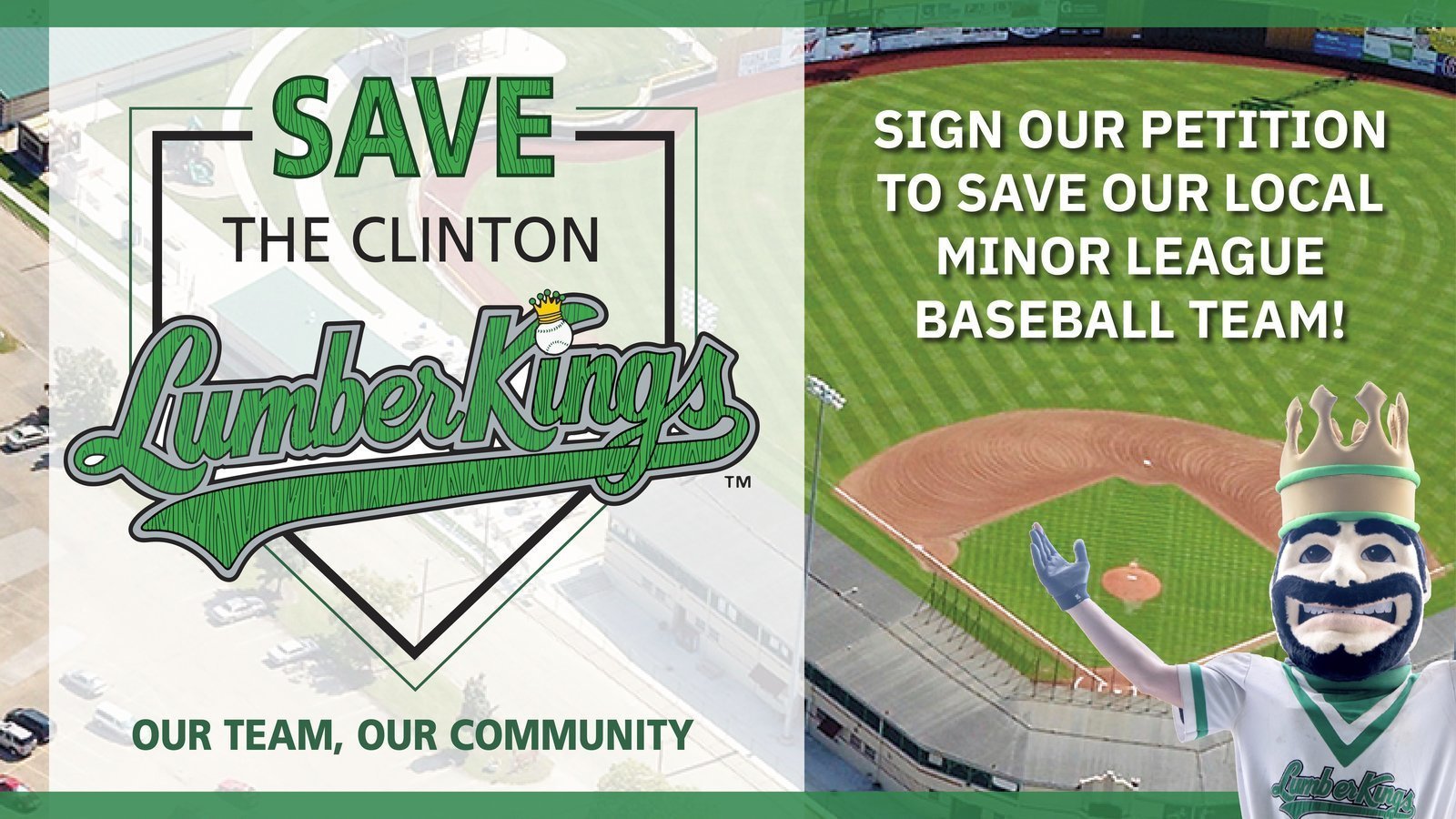Petition · Save the Clinton LumberKings - Clinton, United States ...