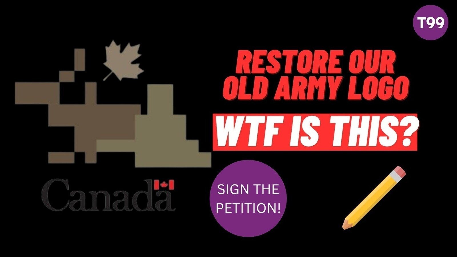 Petition · #NoWokeMilitary: Restore Canada's Army Logo - Petition by ...