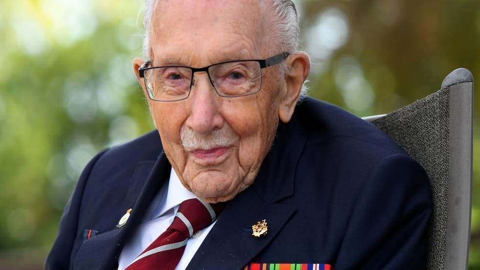 Petition · Print Captain Sir Tom Moore on the £20 note. - United ...