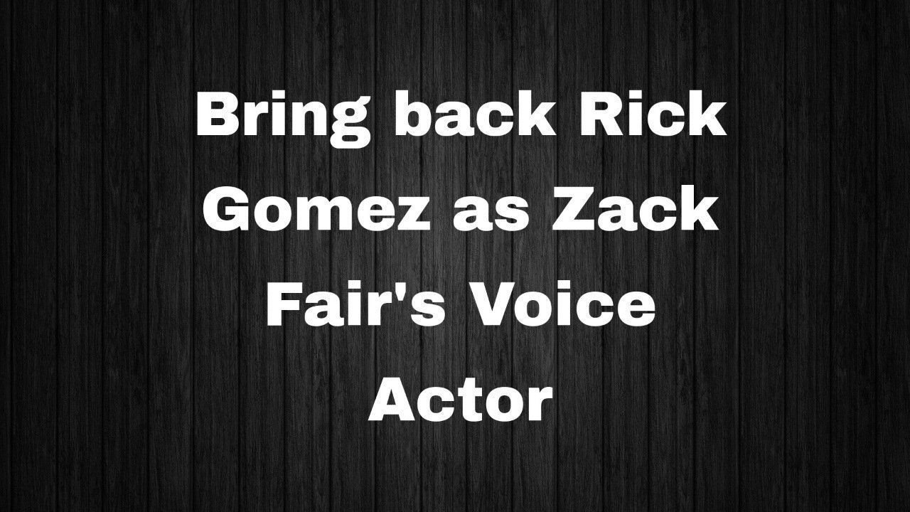 Petition · Bring back Rick Gomez as Zack Fair's Voice Actor for the ...