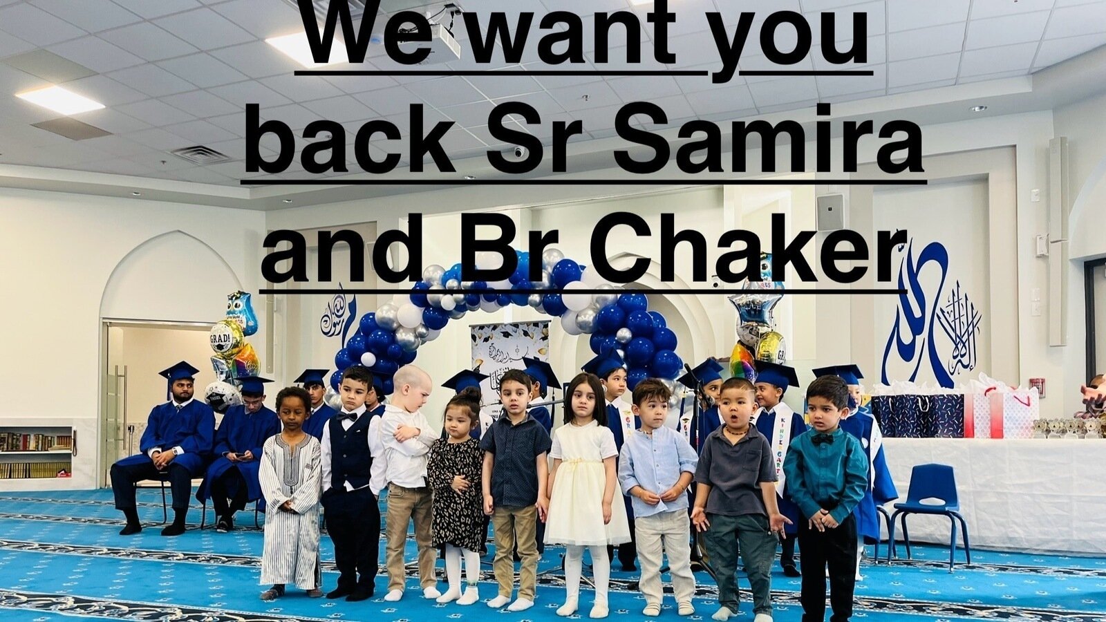 Petition · Bring back Sr. Samira and Br. Chaker to ISNS - Rolling ...