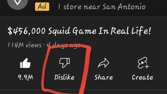 Petition · I want to bring back YouTube dislike button, they removed it ...