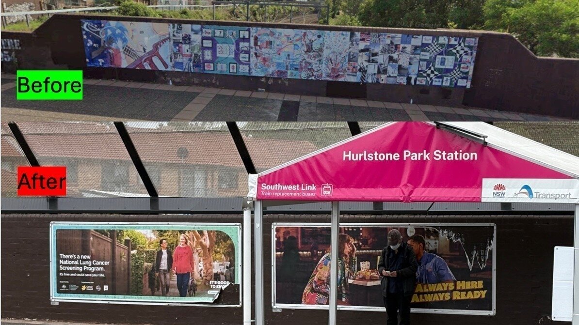 Petition · Reinstate Floss St Bridge artwork that was removed by Sydney ...