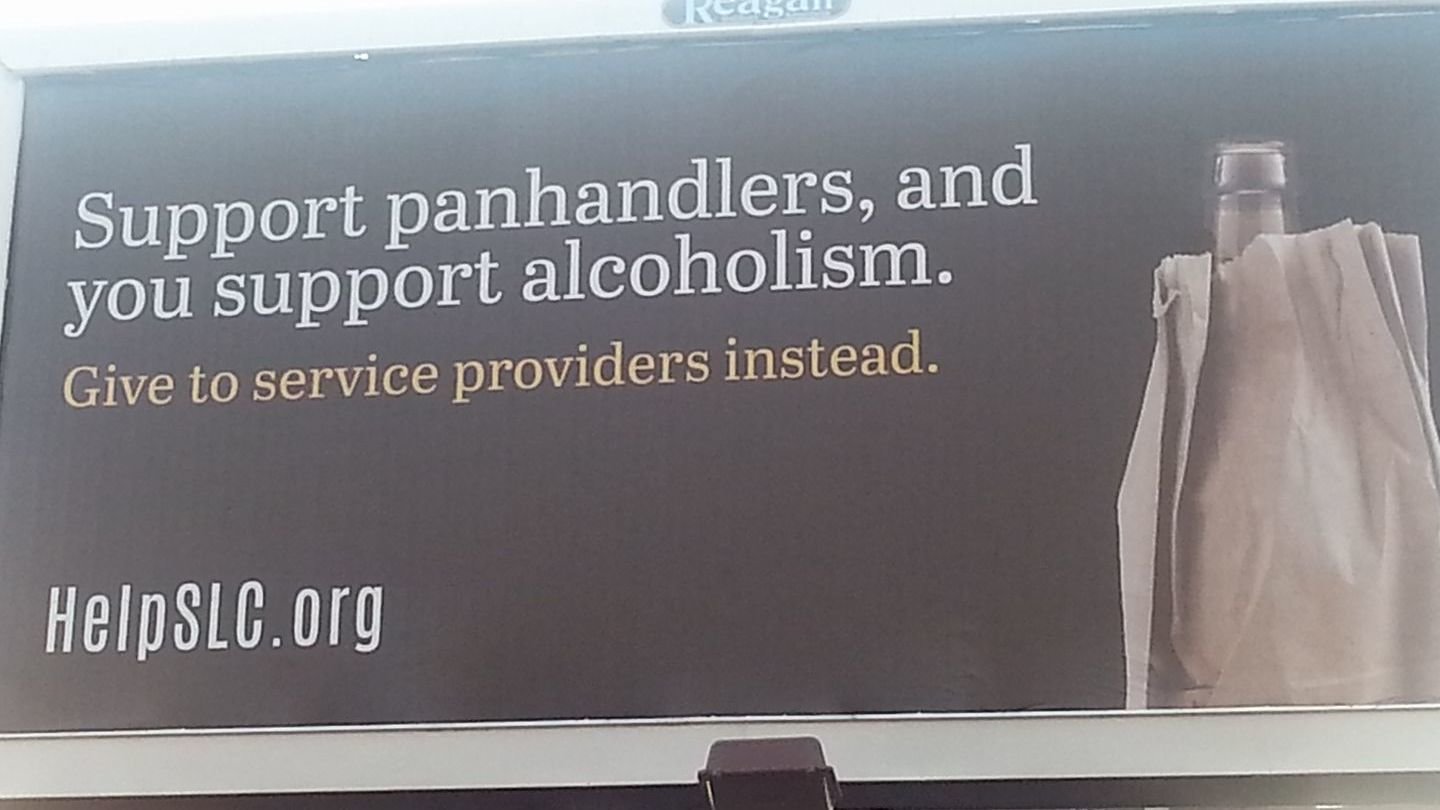 Petition · Remove Anti-Panhandling Billboards in Salt Lake City - Salt ...