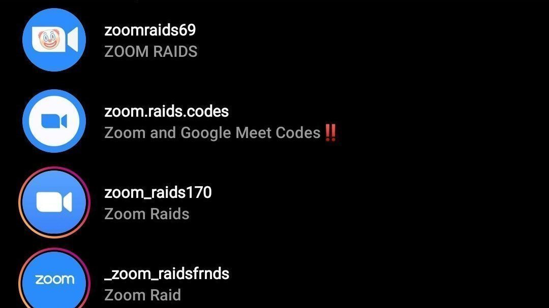 Petition · Get Instagram to ban accounts which organize "raids" on Zoom ...