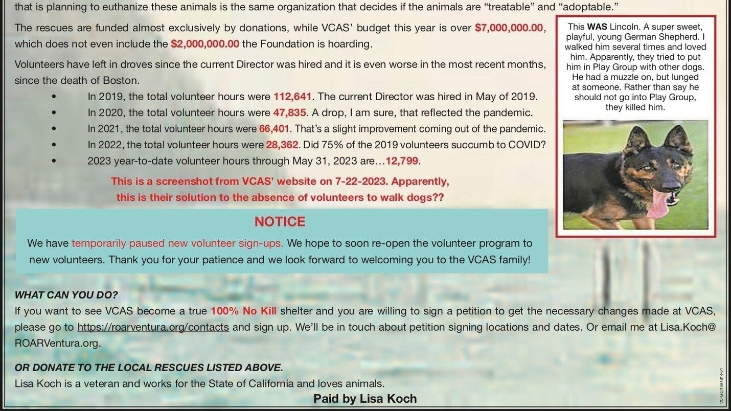Petition · Make VCAS 100% NO KILL and make them spend their $2M on the ...