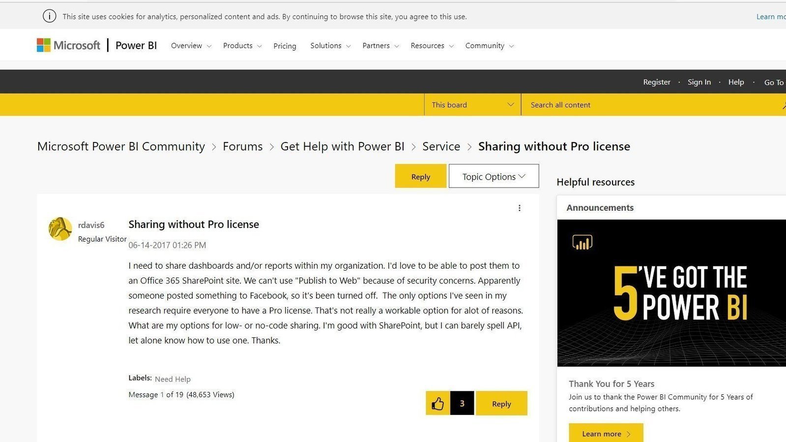 Petition · Make Power BI "Pro" automatically available for Microsoft ...