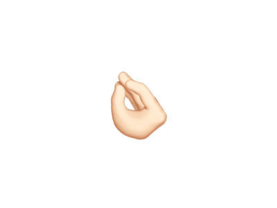 Apple Emoji Hands