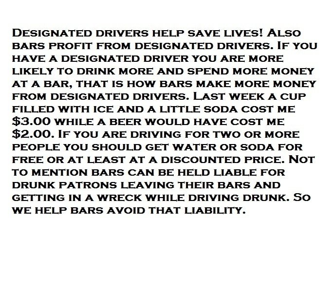 Petition · Law stating bars should give free water or soda to ...