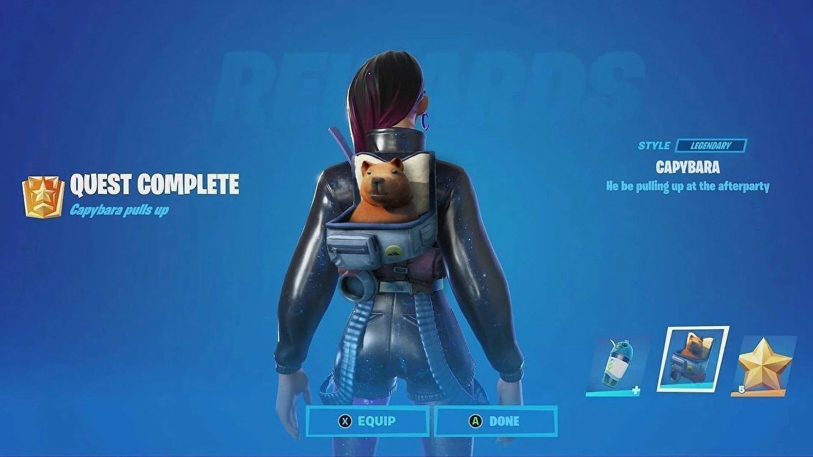 Petition · Add a Capybara backbling to Fortnite - United States ...