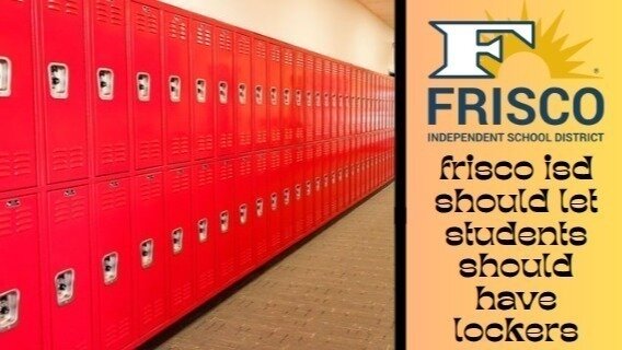 Petition · Require all FISD schools to provide lockers for every ...
