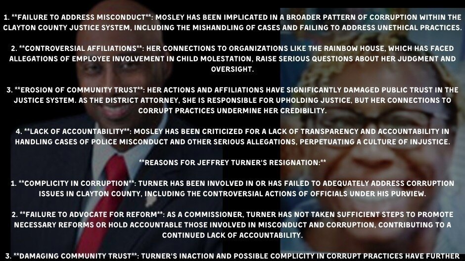 Petition · Demand the Recall of Clayton County DA Tasha Mosley for ...