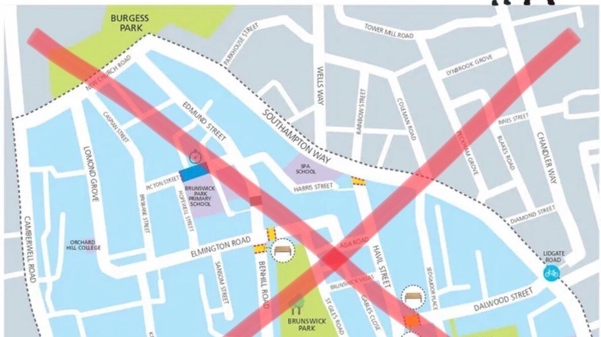 Petition · Reverse the London Road Closures - Brunswick Park Camberwell ...