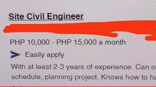 Petition · Regulate entry level salary of engineers in the Philippines ...