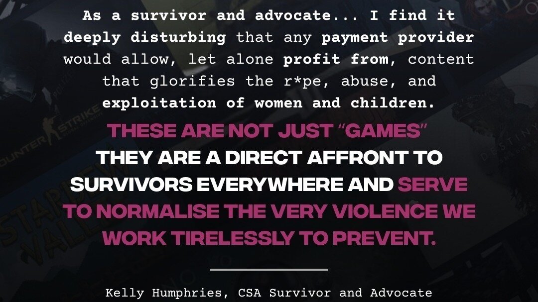 Petition update · When ‘Just a Game’ Glorifies Real-World Abuse ...