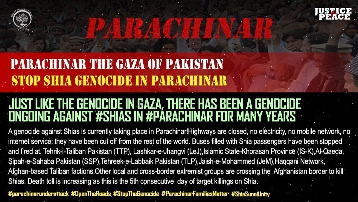 Petition · Save Parachinar: Stop the Genocide, Deliver Justice, and ...