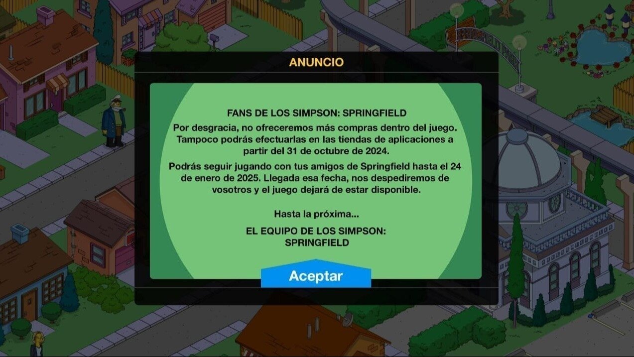 Petición · PLEASE DON'T CLOSE THE SIMPSONS SPRINGFIELD - Argentina ...