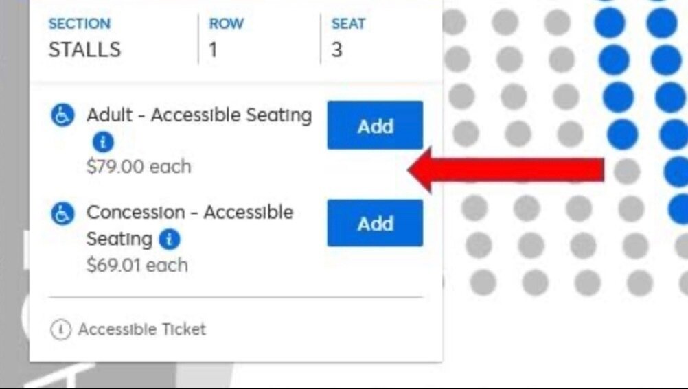 Petition · Make Accessible Tickets an online option for Events ...