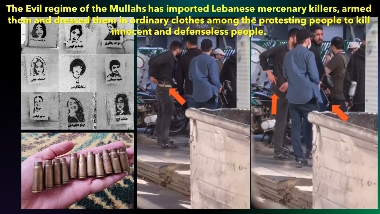 Petition update · Mercenary killers imported from Lebanon's Hezbollah ...