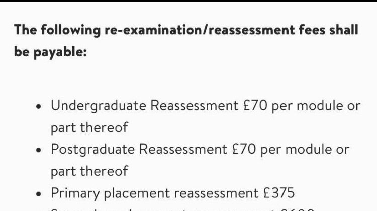 Petition · Abolish ‘reassessment fees’ for UEA students - United ...