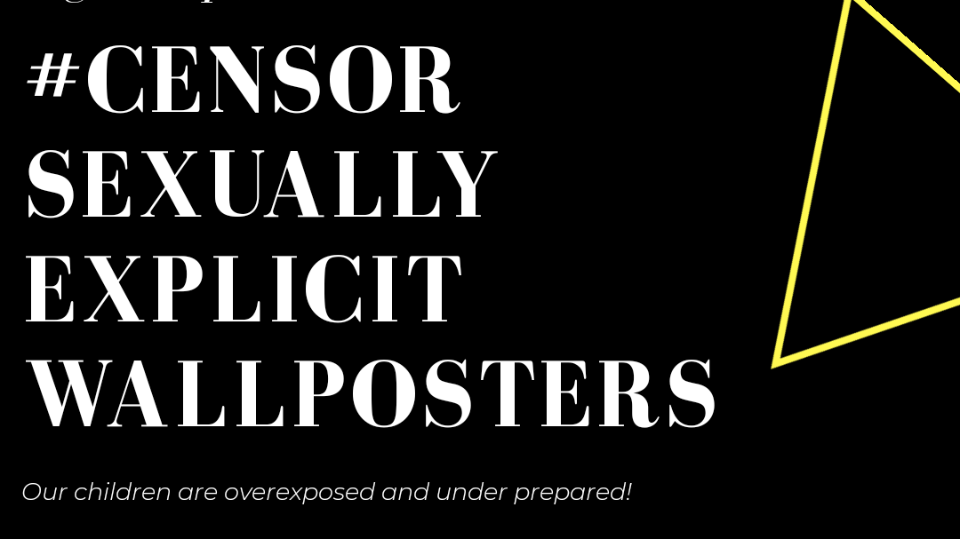 Petition · Censor sexually explicit wall posters and billboards ...