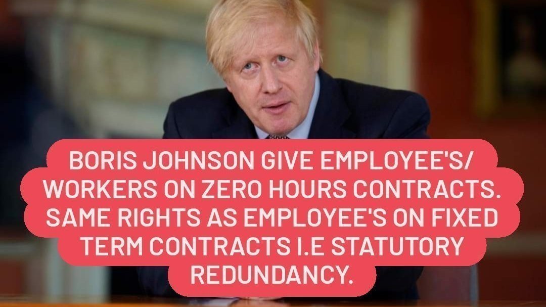 Petition · Equal rights for zero hours contract employees and workers i ...