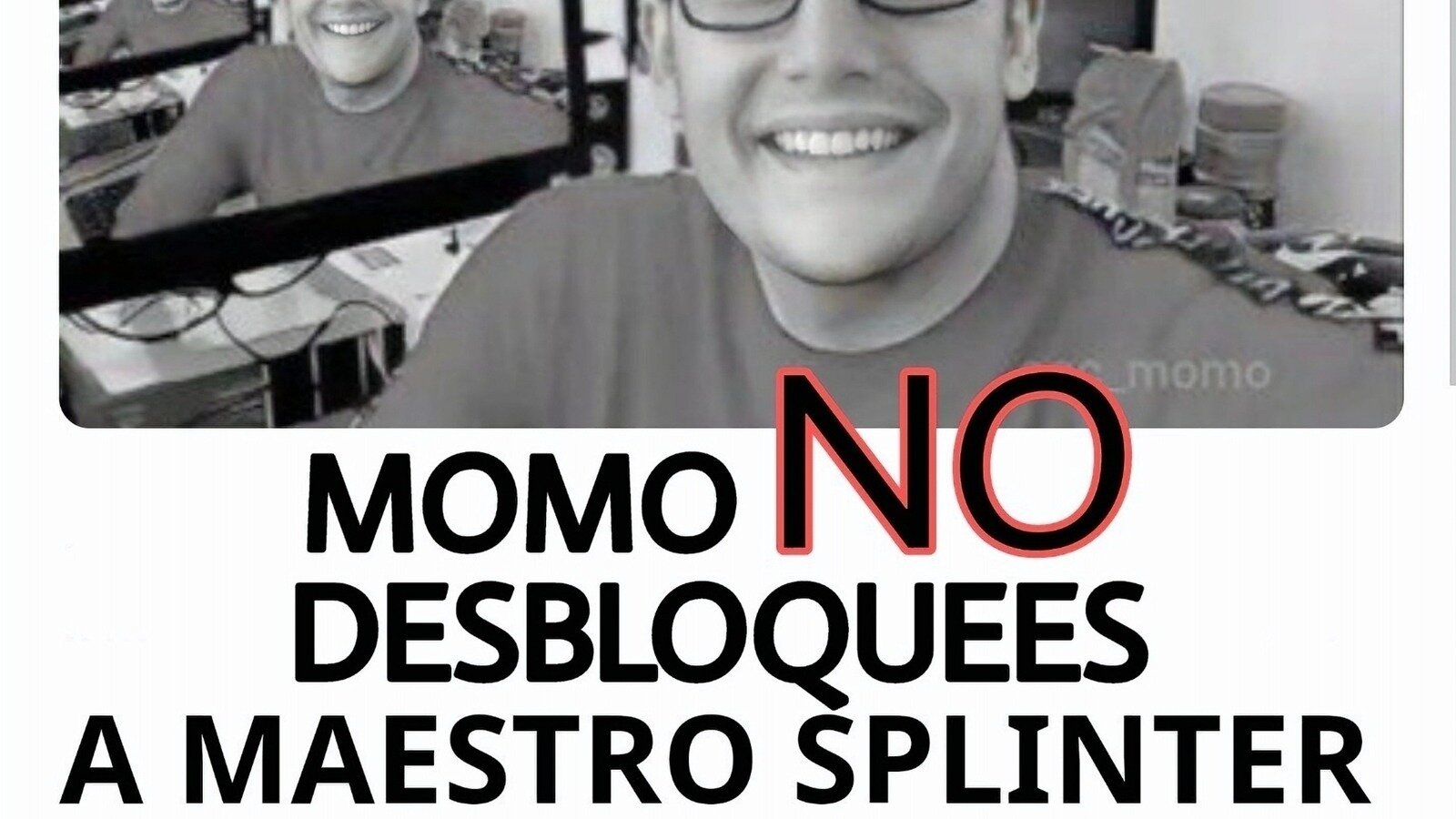 Petición · Impedir que el influencer "Momo" desbloquee a "Maestro ...