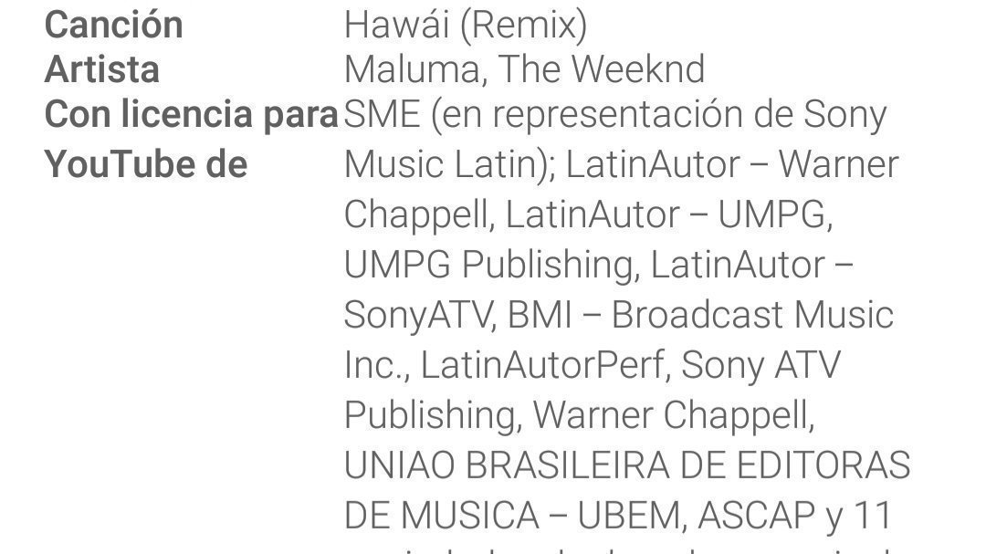 Petición · NO AL REMIX DE HAWAII CON EL GRAN THE WEEKND - República ...