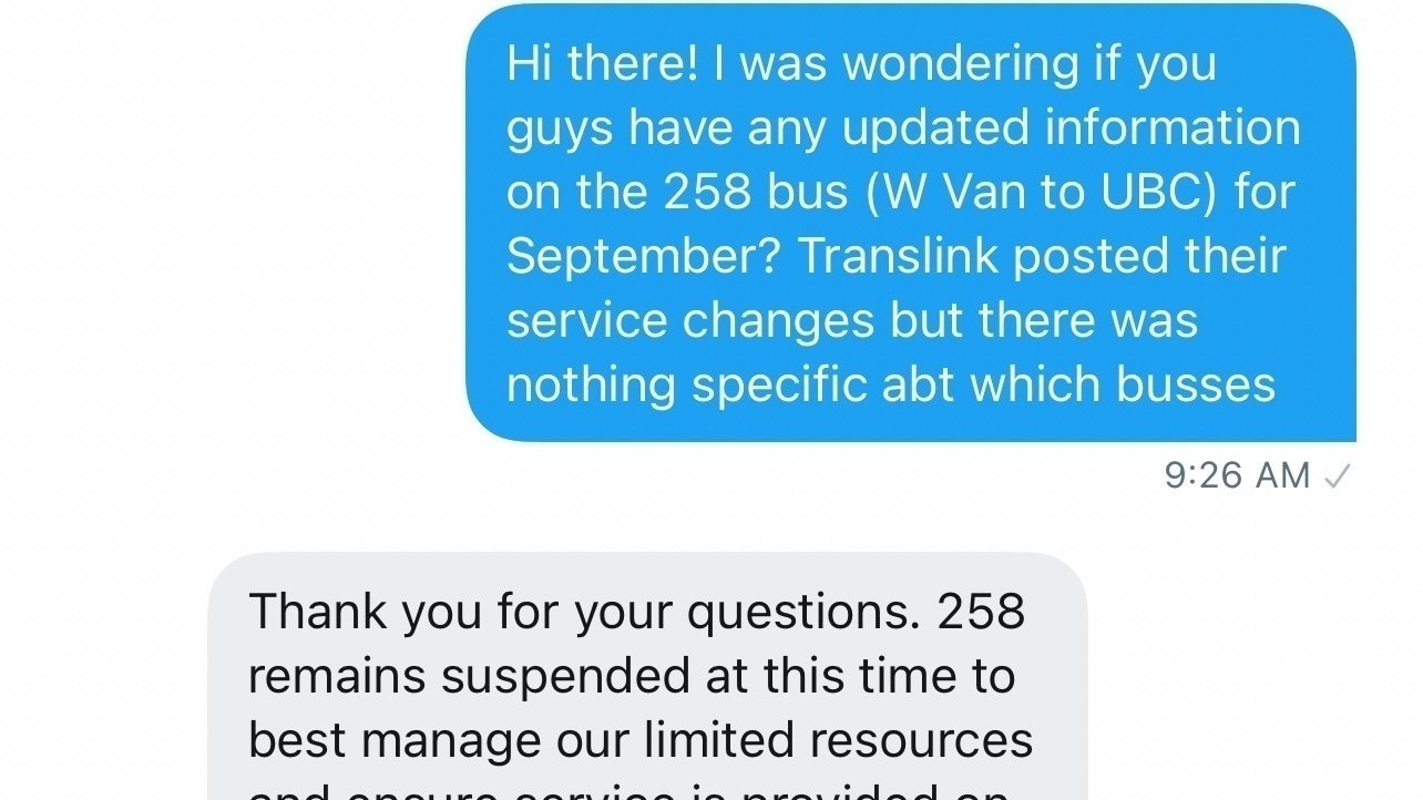 Petition · SAVE THE 258 BUS - Canada · Change.org