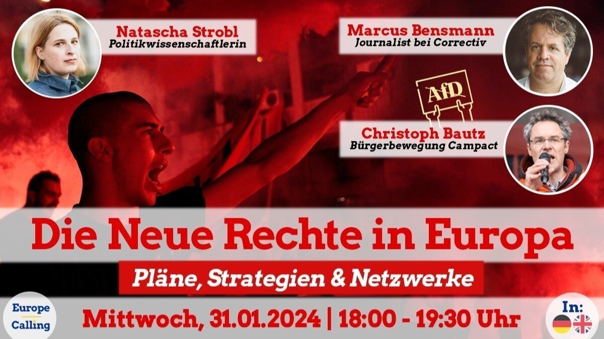 Petition update · Europe Calling Webinar zu Demos gegen AfD & Co. “Die ...