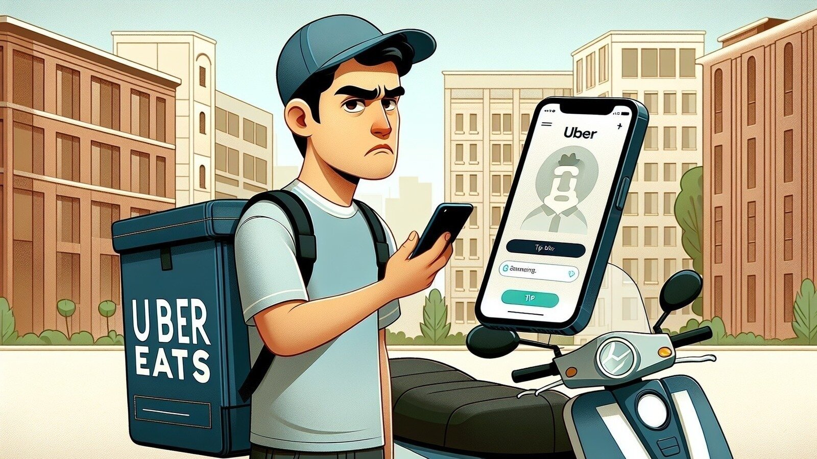 Petition · NEW! JANUARY 2025 UBER EATS IS STILL ALLOWING CUSTOMERS TO TIP BAIT THE DELIVERY ...