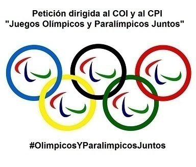 Petición · Juegos Olímpicos y Paralímpicos juntos. Olympic and ...