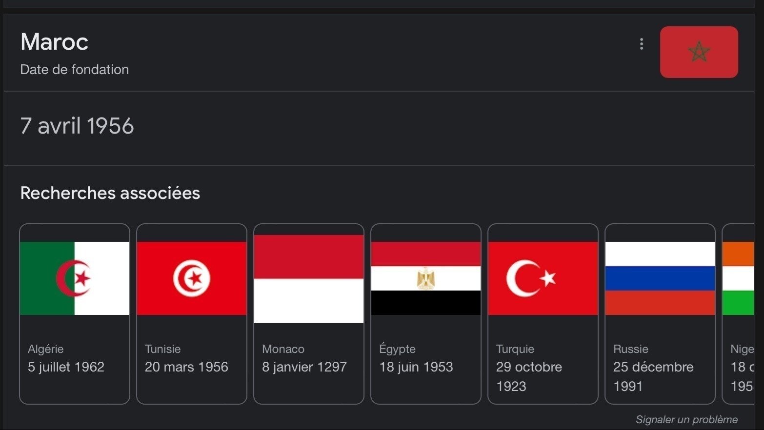 Petition · Stop Google Search Manipulation: Correct Date of Morocco's ...