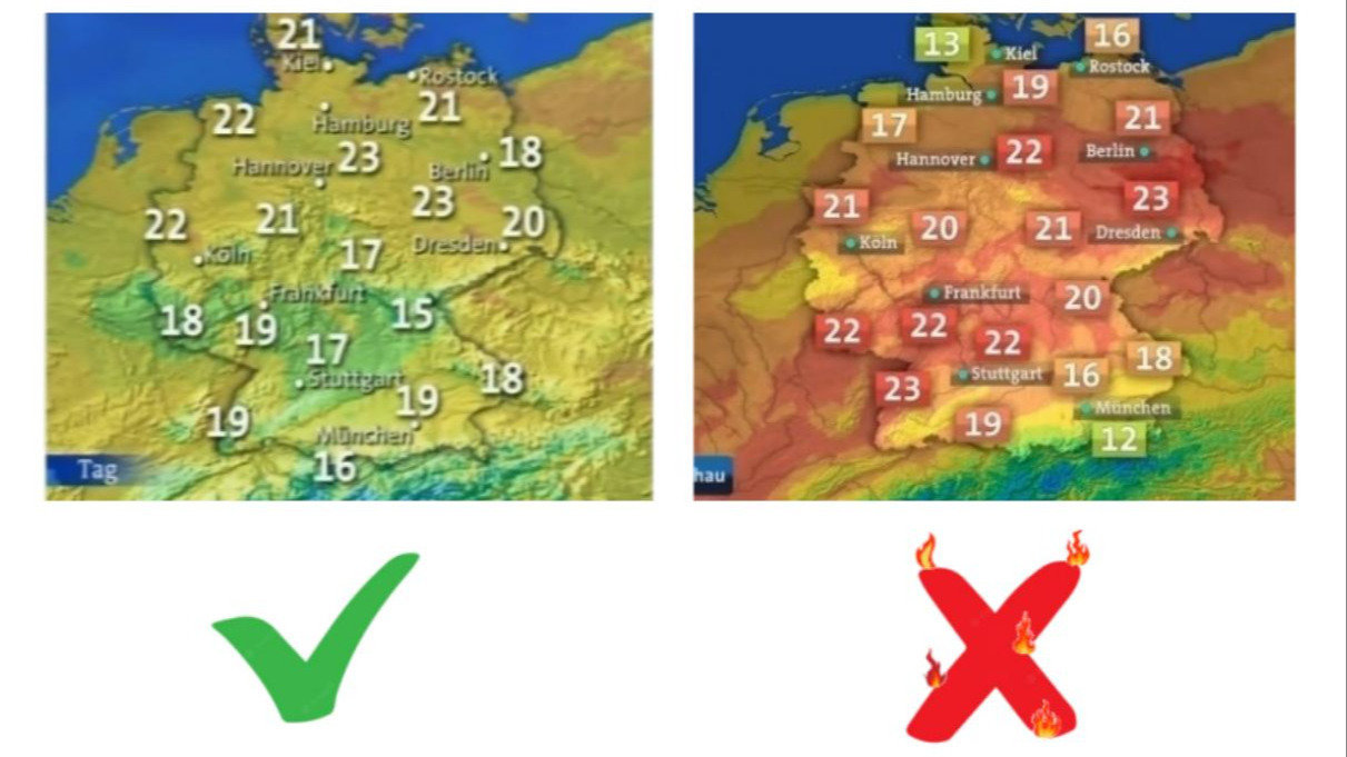 Petition · Return the color scheme of weather forecast maps back to ...