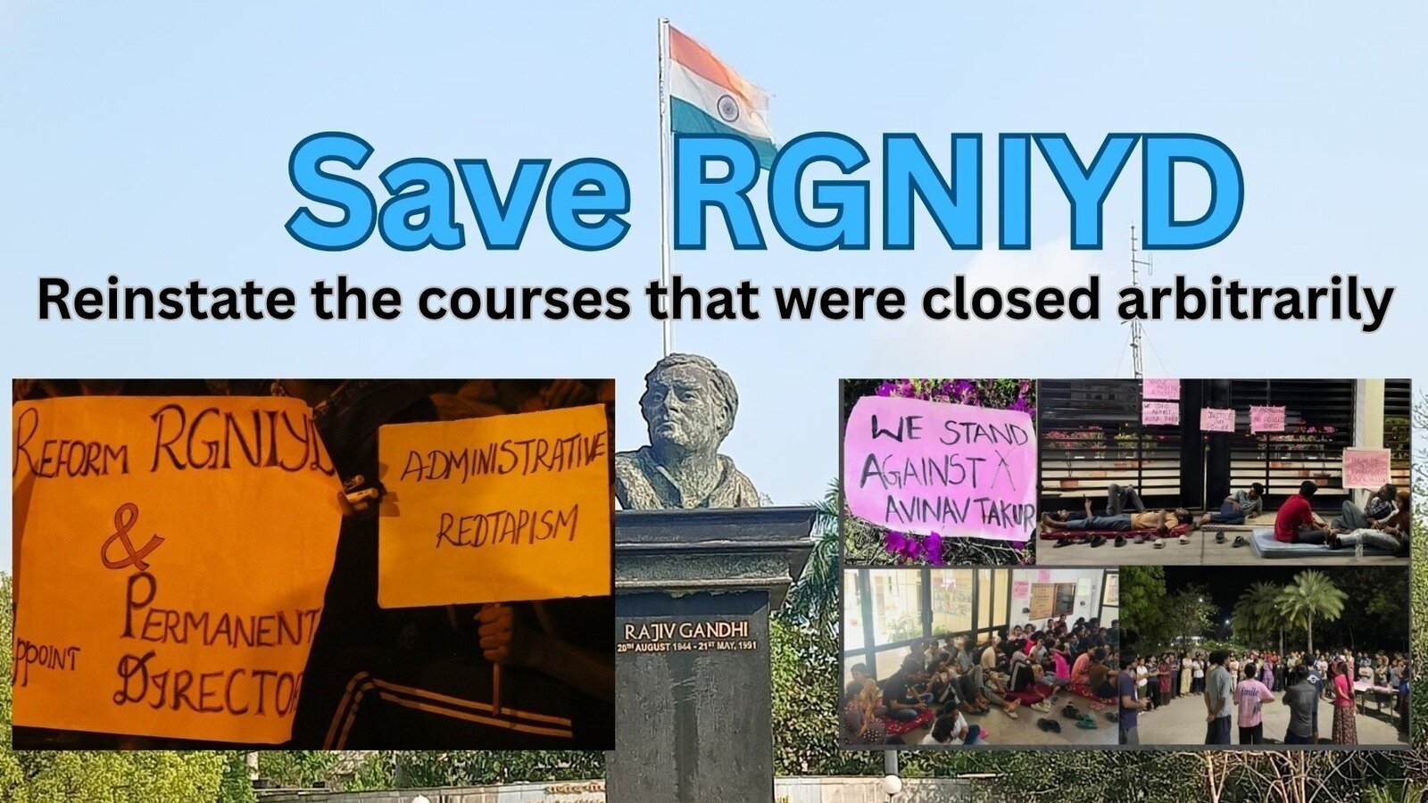 Petition · Save RGNIYD: Reinstate the courses that were closed ...