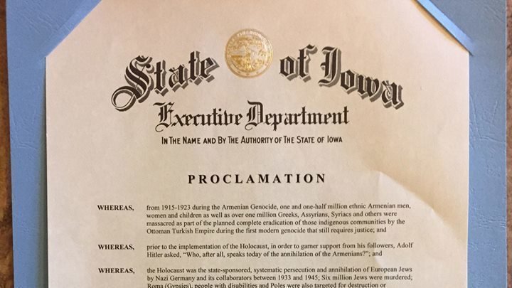 Petition · Cancel Proclamation of Armenian Genocide in the State of ...