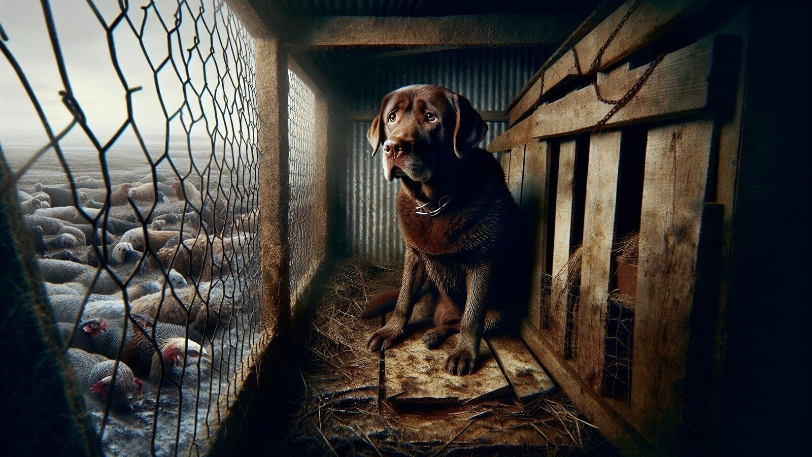 Petition · Demand the Rescue and Release of Neglected Chocolate Lab ...