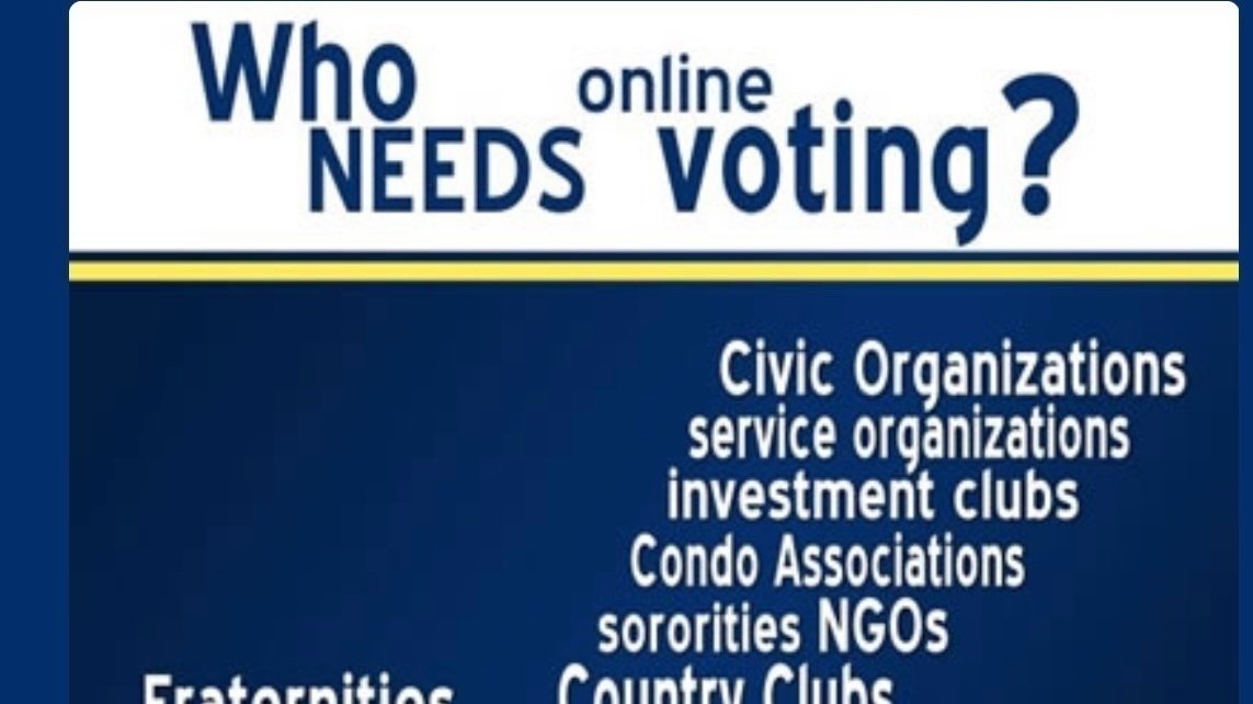 Petition · HOA Electronic Voting - United States · Change.org