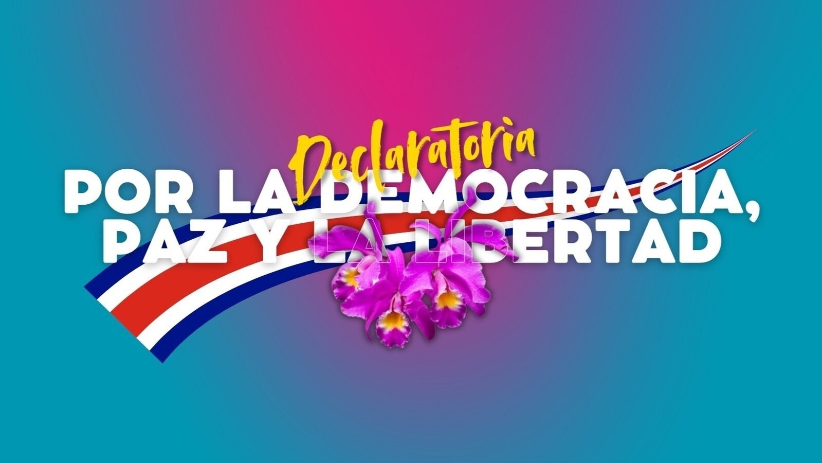 Petición · Declaratoria: Democracia, paz y libertad - Costa Rica ...