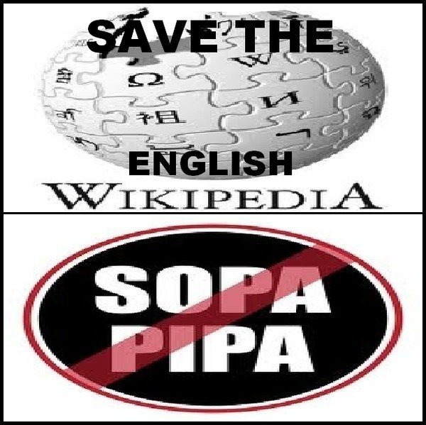 Petition · We want to save English Wikipedia by putting an end to SOPA ...